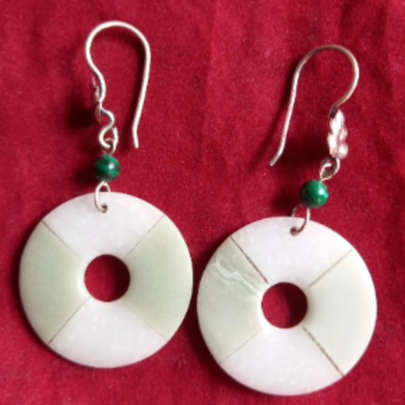 Jewelry | Peruvian Earrings In 95 Sterling Silver And Natural Huamanga ...